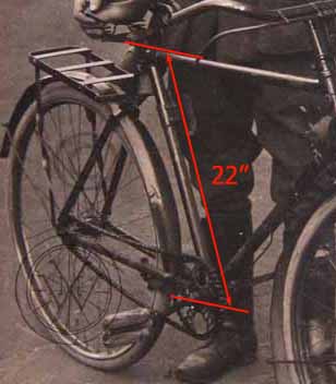 De Belgische militaire fiets uit de periode 1920 - 1940