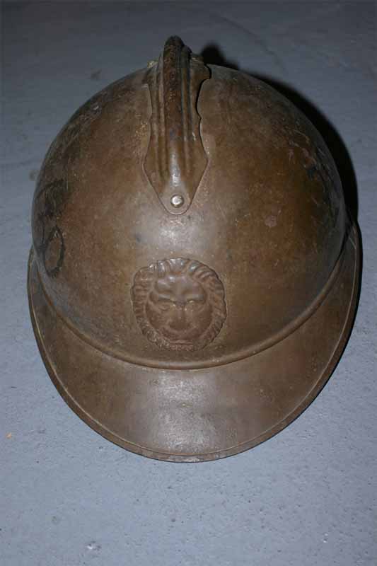 Helm adrian model 15 met markering 20/30 - ABL-History Forum